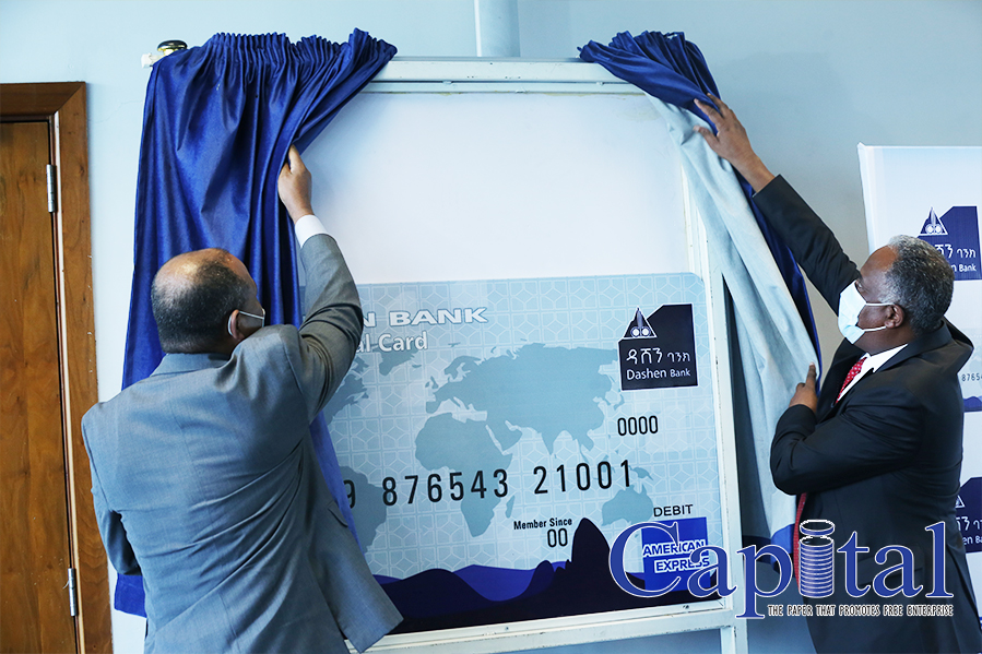 Dashen launches international debit card - Capital Newspaper