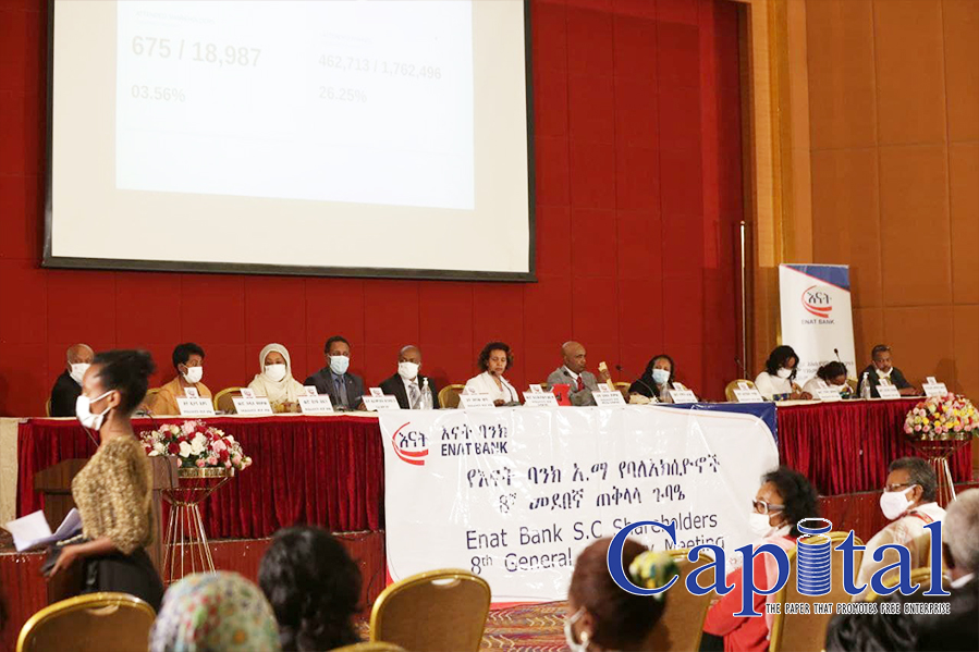 Enat Bank soars in new profit heights - Capital Newspaper