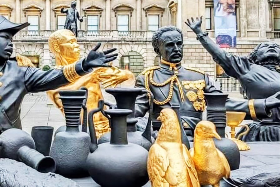 Tavares Strachan's 'The First Supper' celebrates black icons including ...